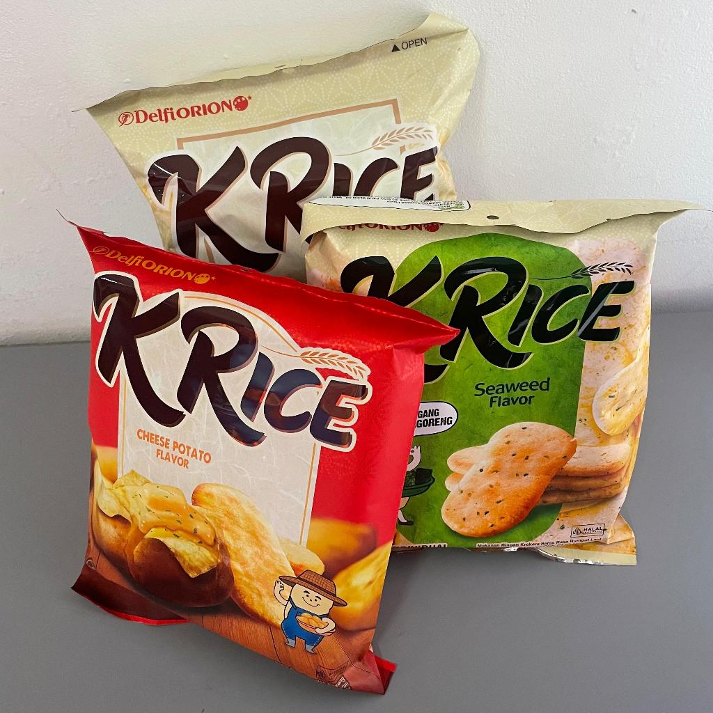 Delfi ORION K'RICE SWEAWEED / CHEESE POTATO / SWEET ORI CRACKERS KOREA ...