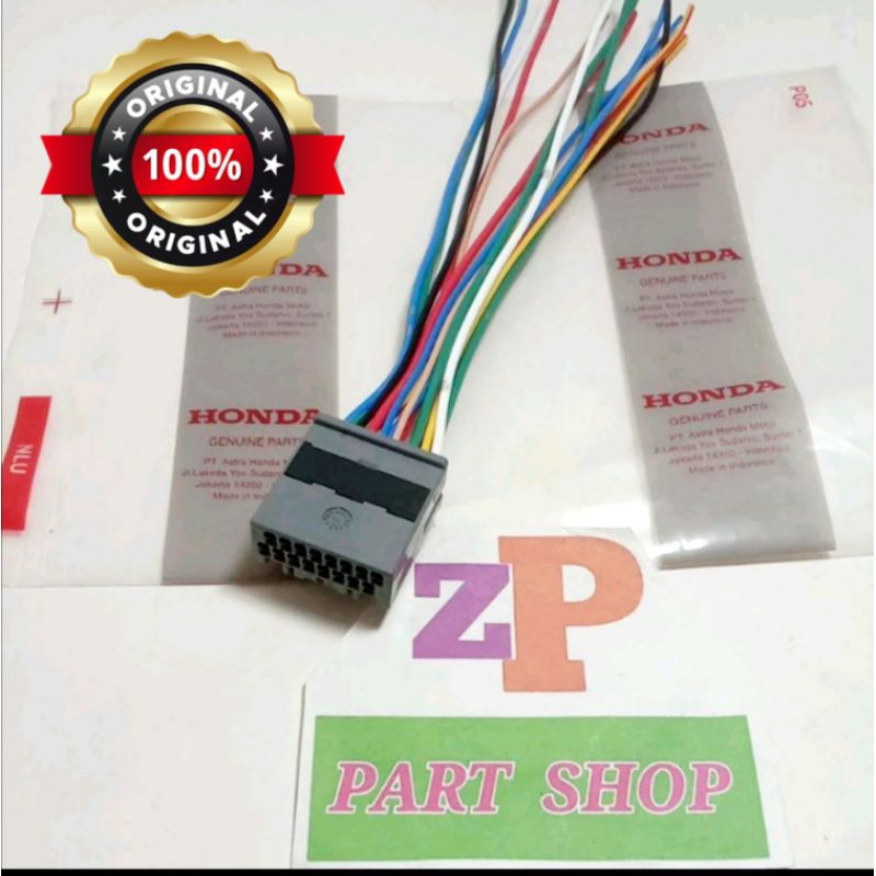 HONDA 16 PIN SPEEDOMETER SOCKET ORIGINAL VARIO SCOOPY SPACYBEAT ...