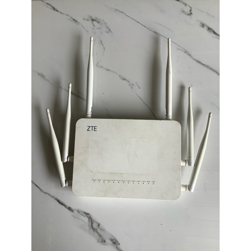 ZTE PREMIUM ONT ROUTER ZXHN F670 6 ANTENNA | Shopee Philippines