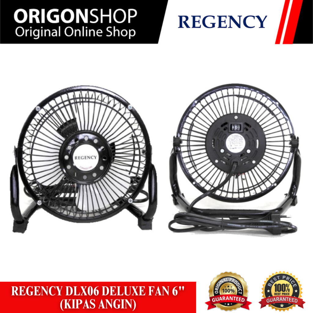 Regency Fan DLX06 Tornado Deluxe Fan 6" | Shopee Philippines