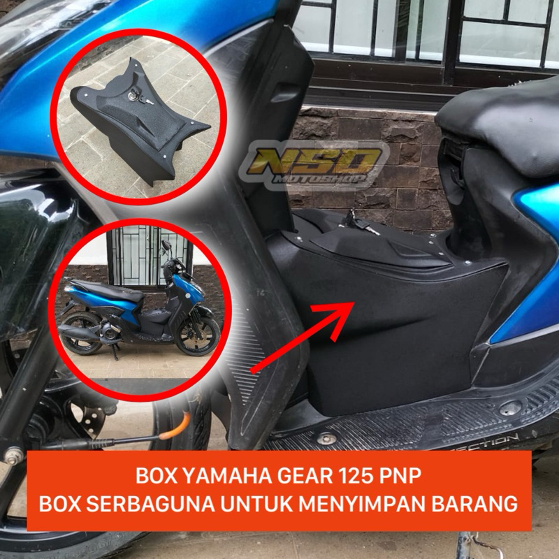Mio Gear 125 Cc Box Middle Luggage Box for Storage of Goods | Shopee ...