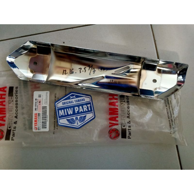 ORIGINAL YAMAHA MIO SMILE EXHAUST SHIELD EXHAUST LID COVER YGP ...