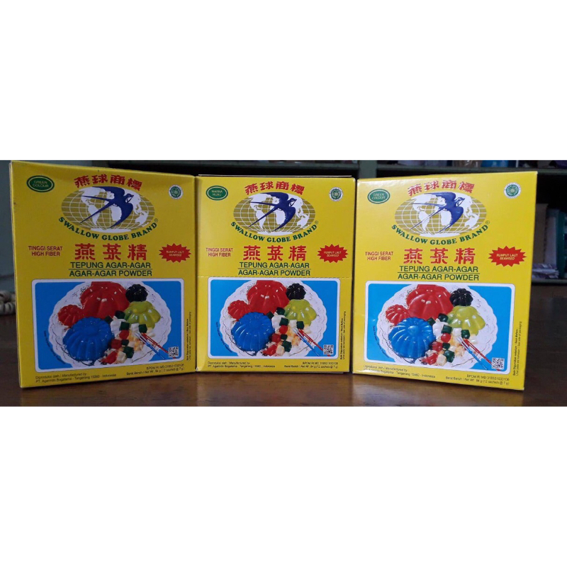 On shopee agar agar Swallow Globe Chocolate Box Contains 12 x 7 Grams ...