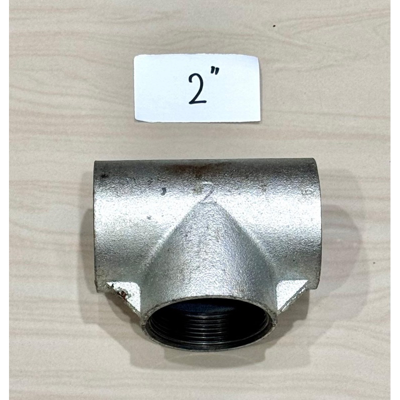 Price 1pcs) 2" Inch Galvanized Iron tee In vlock galvaniz 2" Inch ...
