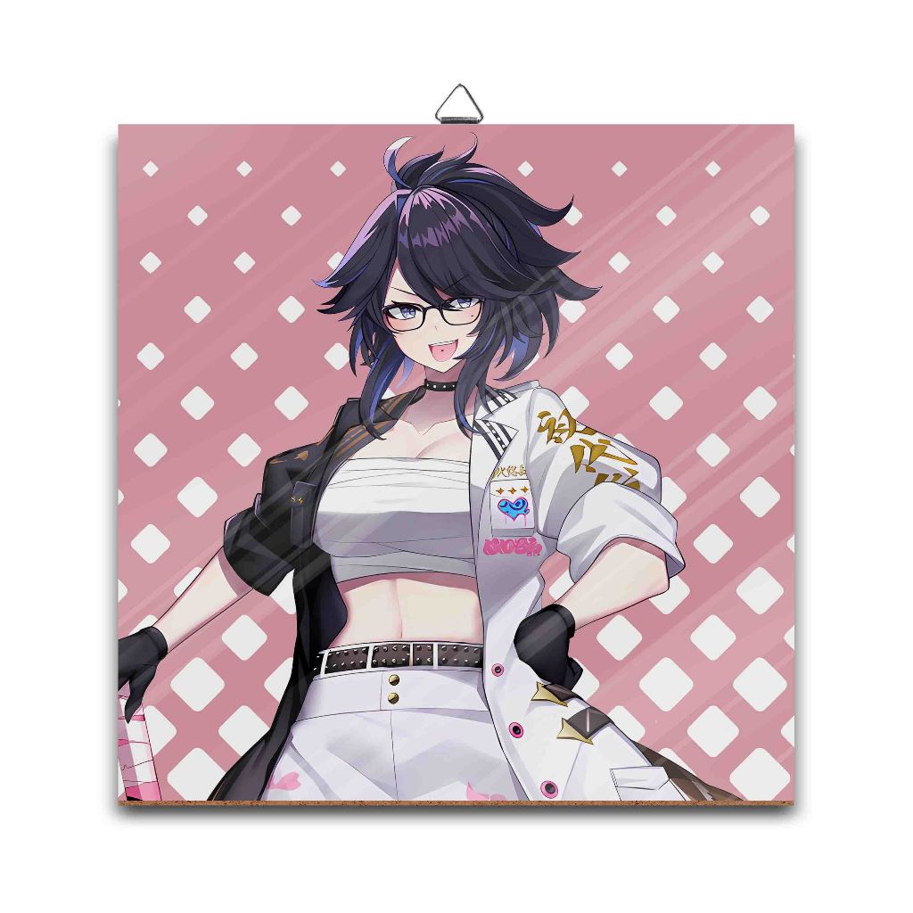 KAYU Vtuber VSHOJO KSON anime Wooden Wall Poster - VSHOJO MDF material ...