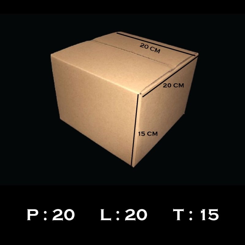 Cardboard Box Packing 20x20x15 | Shopee Philippines