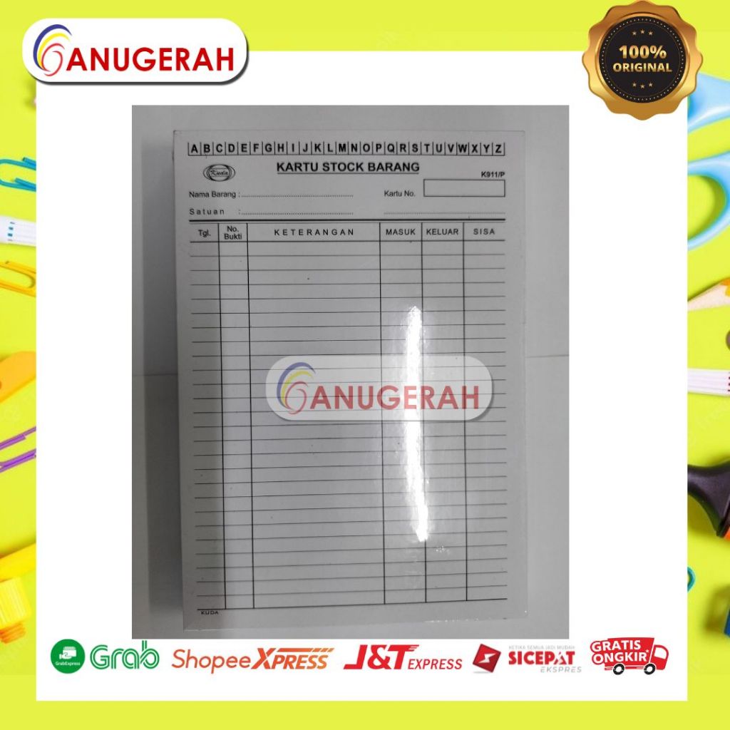 A5 Warehouse Stock Card Horse/Inventory | Shopee Philippines