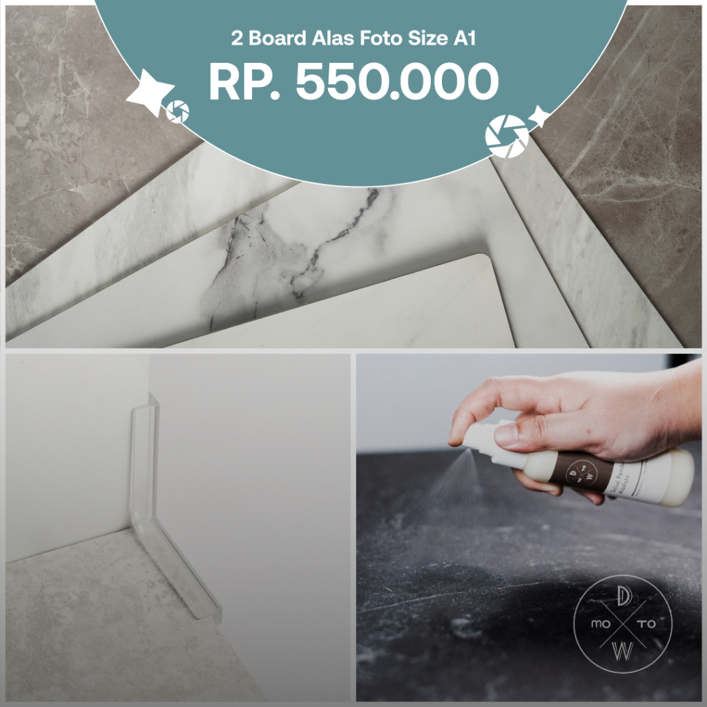 Package Of 2-Board Photo Mat/Background Motodw Size A1 (60x90cm ...
