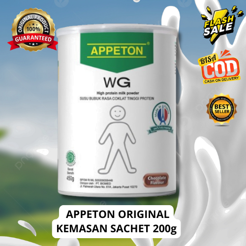 Appeton Milk Weight Gain 200g ORIGINAL SACHET Packaging | Shopee ...