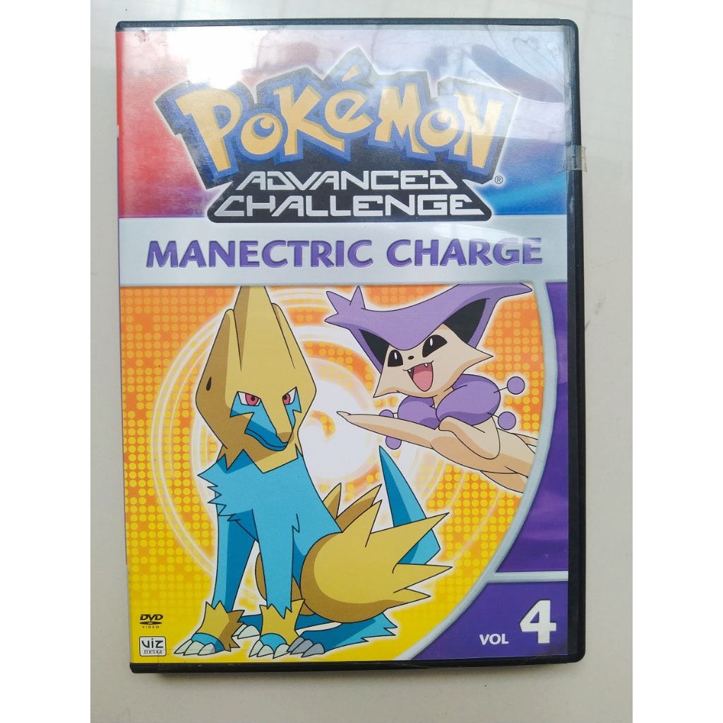 Pokemon - Manectric Charge Vol 4 (DVD) | Shopee Philippines