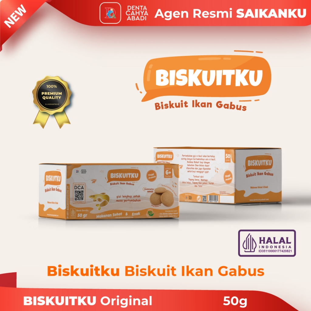 Biscuitku - High Protein Snakehead Fish Biscuits | Shopee Philippines