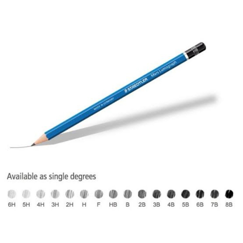 Staedtler Mars Lumograph 100 5B Pencil [Per 1 Pencil] | Shopee Philippines