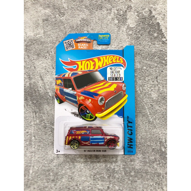 Merah Hot Wheels Austin Mini Van Red Factory Sealed Fs Hw City 2014 Shopee Philippines