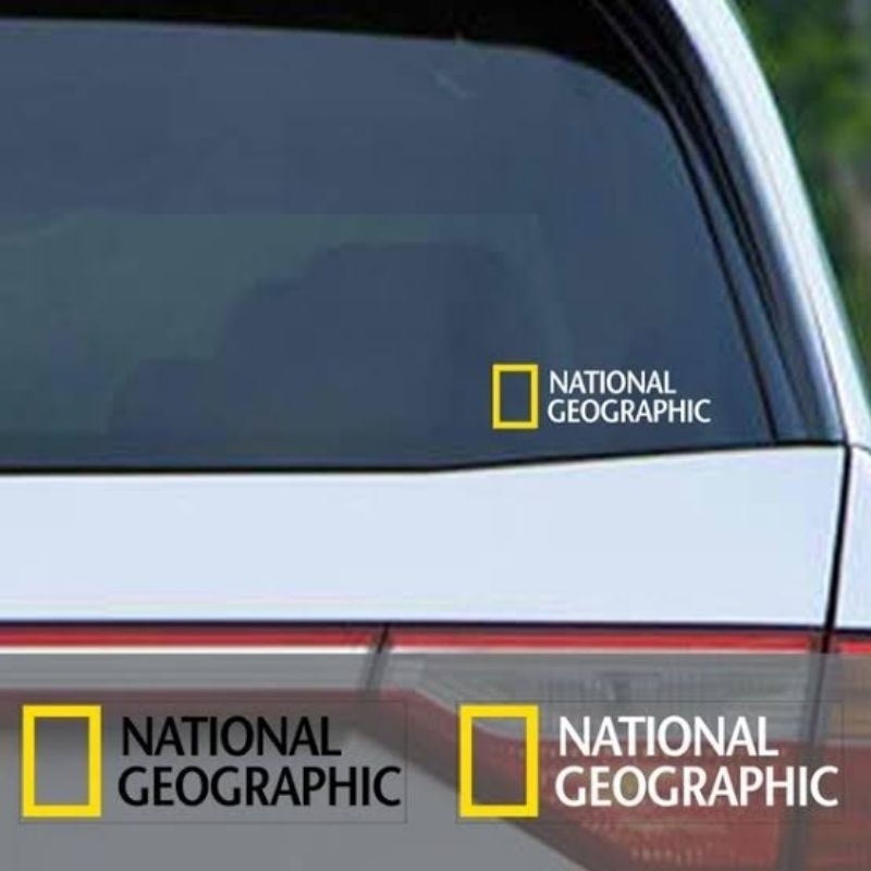 Blighoo CUTTING STICKER Car Glass NATIONAL GEOGRAPHIC 20cm Cool Car ...