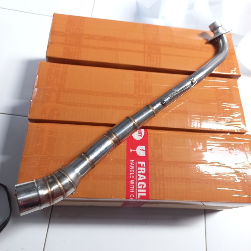 Stainless pupe Big elbow for Wave 125 Wave/Xrm 115 110 100 Raiderj ...