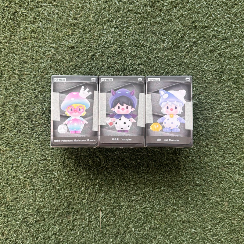 Pop Mart Sweet Bean Spooky Tales Series Vampire Poisonous Mushroom ...