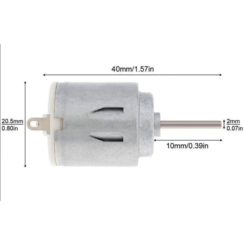 Dc Motor R140 3V-6V dynamo drill mini Fan DIY Robotic Toys Micro ...