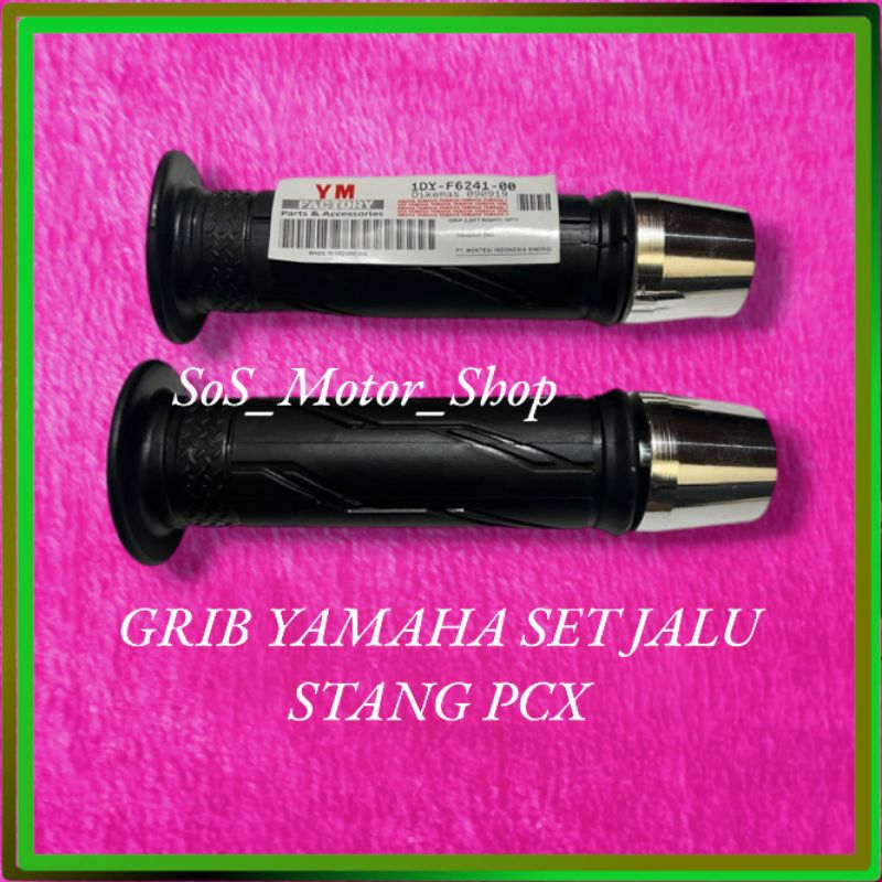 Yamaha handgrip set pcx jumbo handlebar jalu hanfat hanpat Yamaha ...