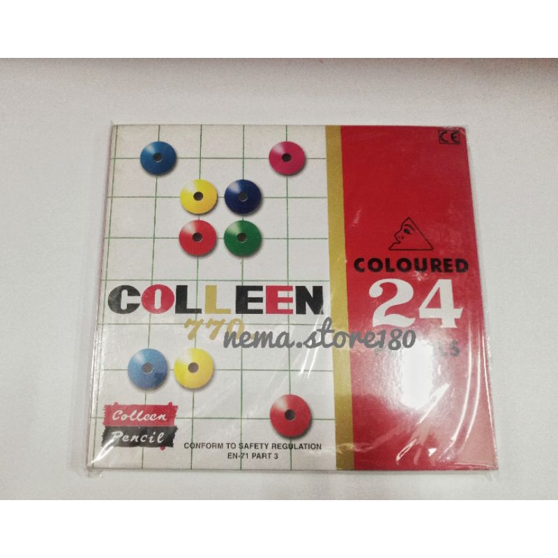 Colleen 770-24 Color PENCIL/Color PENCIL 24 Color JAPAN TECHNIQUE ...