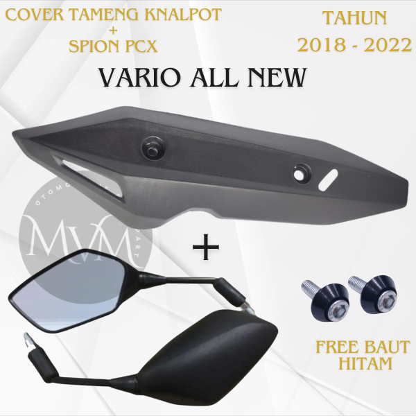 HITAM Honda vario Motorcycle Package Shield vario 150 all new free ...