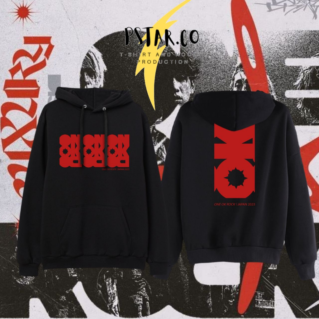 One Ok Rock Merch Hoodie Jacket Official Japan 2023 | Shopee Philippines