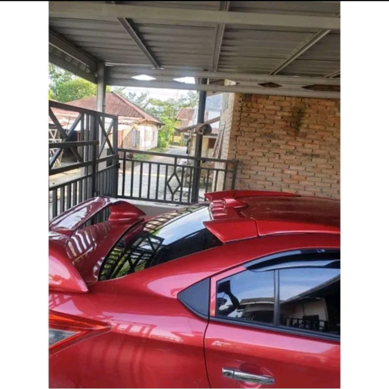 Roof Visor Roof Spoiler Roof Back Visor Vios Gen 2 Gen 3 Model Civic ...