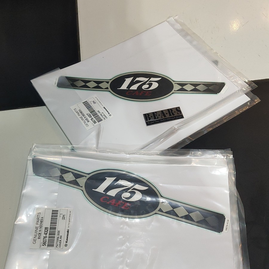 Original Mark side W175 Cafe side sticker | Shopee Philippines