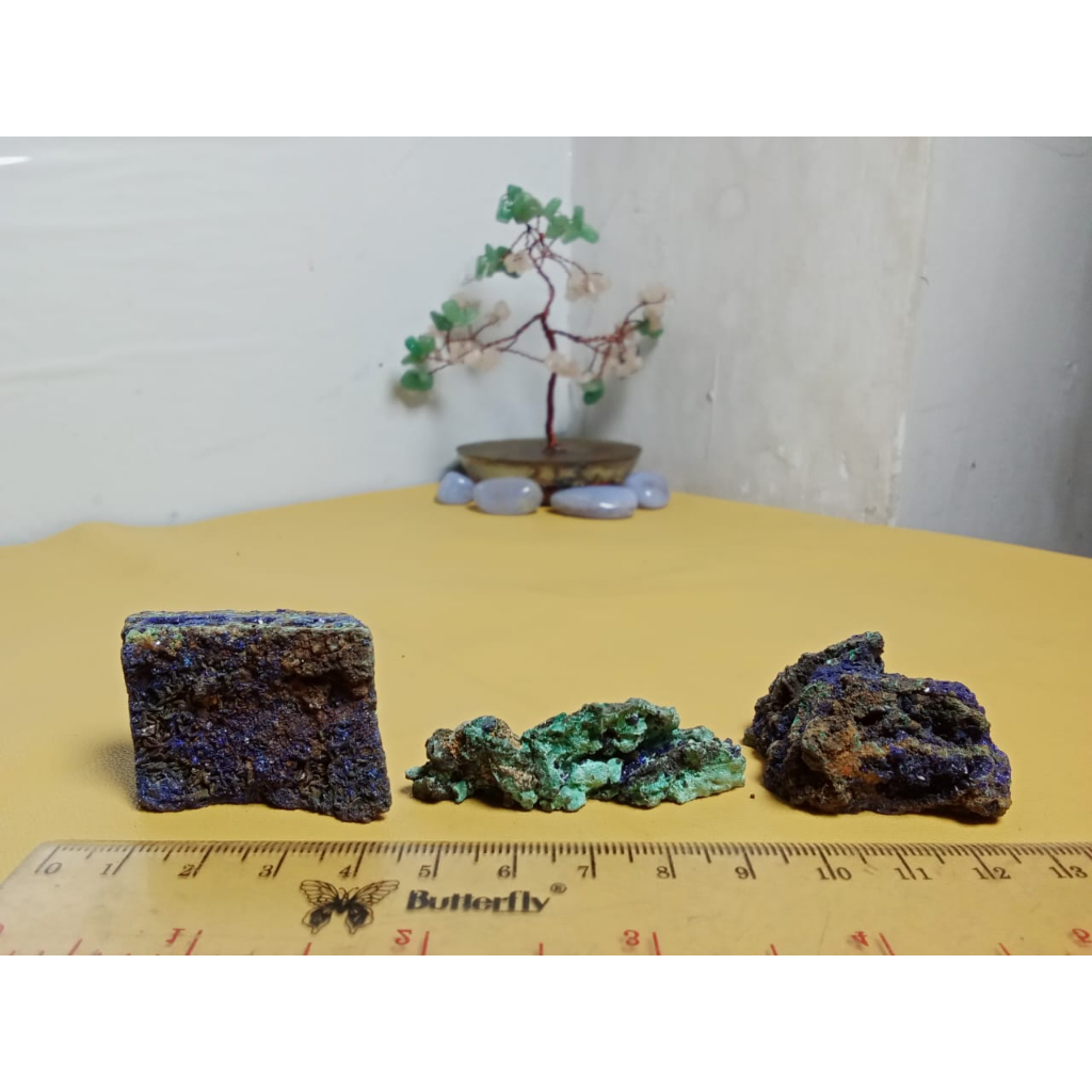 Natural Rough / Raw Brazilian Azurite Stone package (8) | Shopee ...