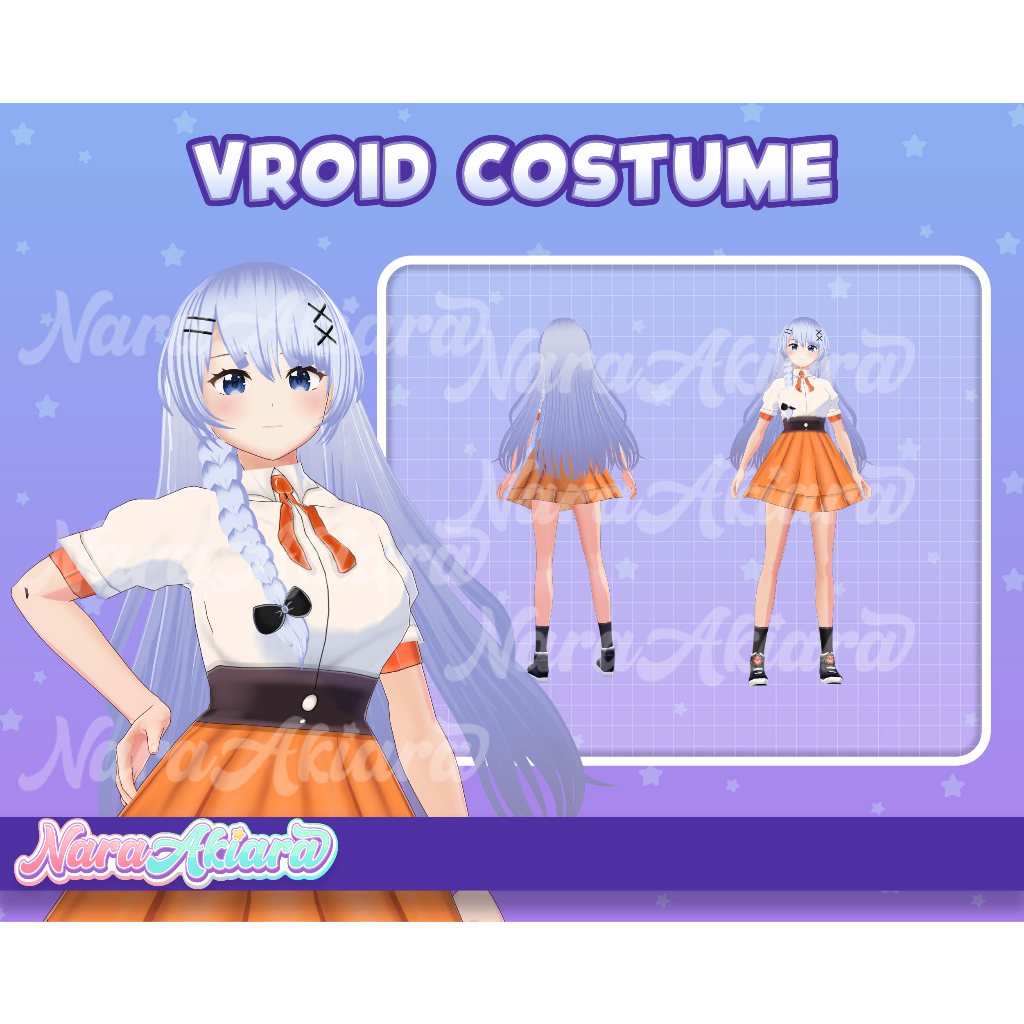 Vroid 3d Digital Clothing Professional Vtuber Choice Streaming