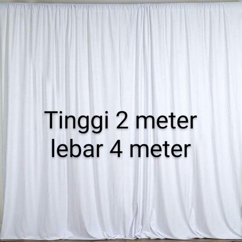 The Backdrop is 2 meters high and 4 meters wide | Shopee Philippines