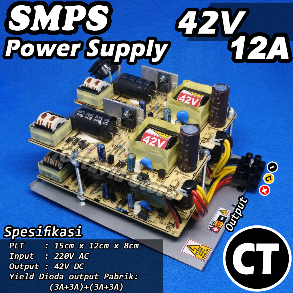 SMPS power supply adapter 42V 12A CT | Shopee Philippines