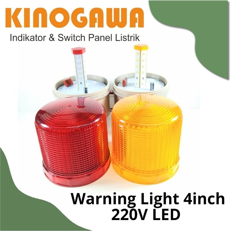 Warning Light - 4 inch - 220V Auspicious LED Light - Decorative Tower ...