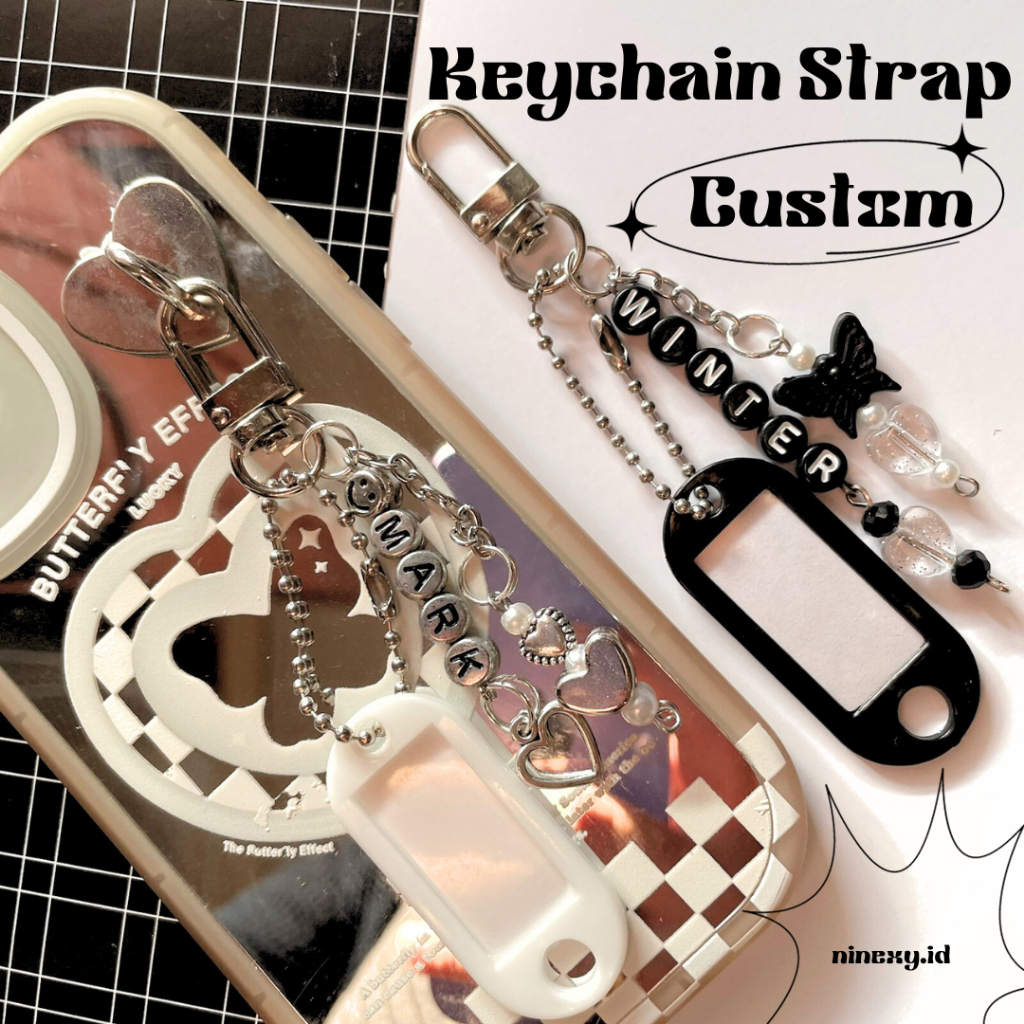 GANTUNGAN Keychain strap/custom Keychain/Phone strap kpop/keyring ...