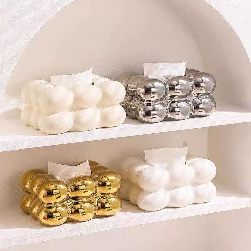 Littleapple_o Tissue Box/Gold Tissue Box/Korean Bubble Marshmallow ...