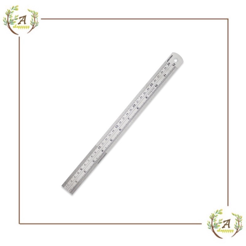30 cm stainless steel ruler, handyman's ruler | Shopee Philippines