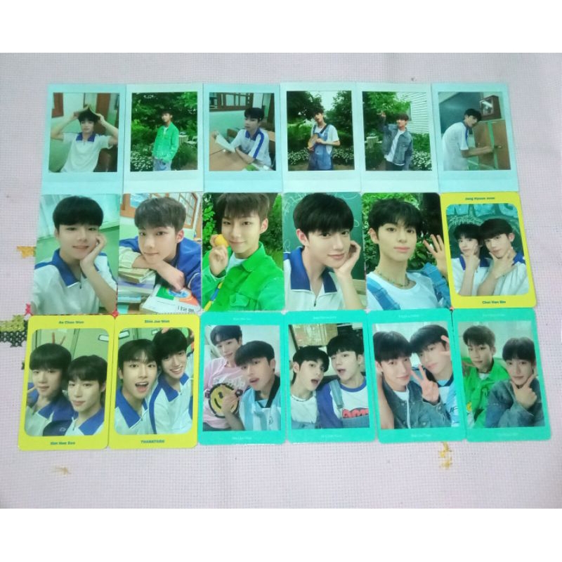Photocard Official The Wind Thewind We Go Summer Vacation PC Jaewon Thanatorn Chanwon Hyounjoon ...