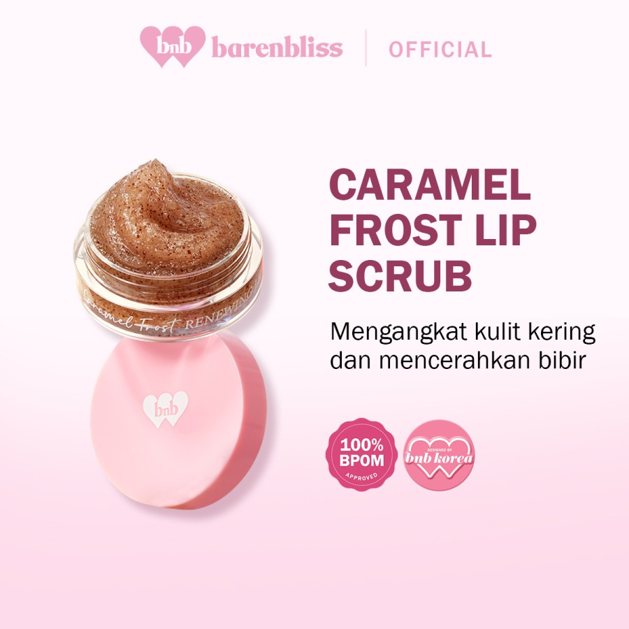 Bnb Barenbliss Caramel Frost Renewing Lip Scrub 8g - Soft & Hydrated ...
