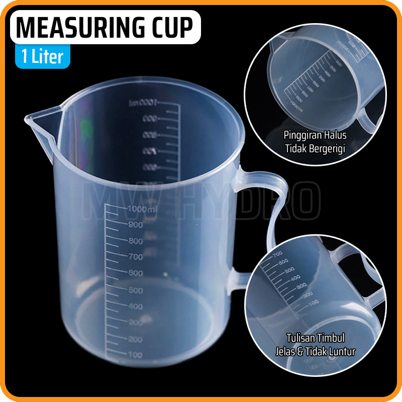 Measuring Cup, Measuring Cup / Measuring Cup, 1000 ml / 1 liter / 1 ltr ...