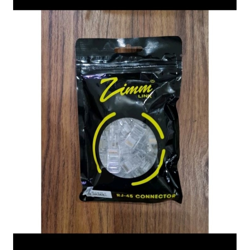 Connector rj45 cat6e zimlink anti-Fail | Shopee Philippines