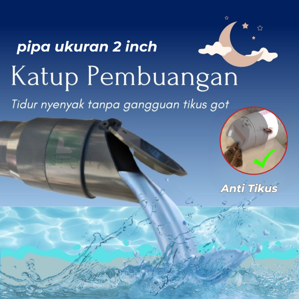 Mouse Barrier Sewer Drain Valve Open Close The Drain Water Solokan ...