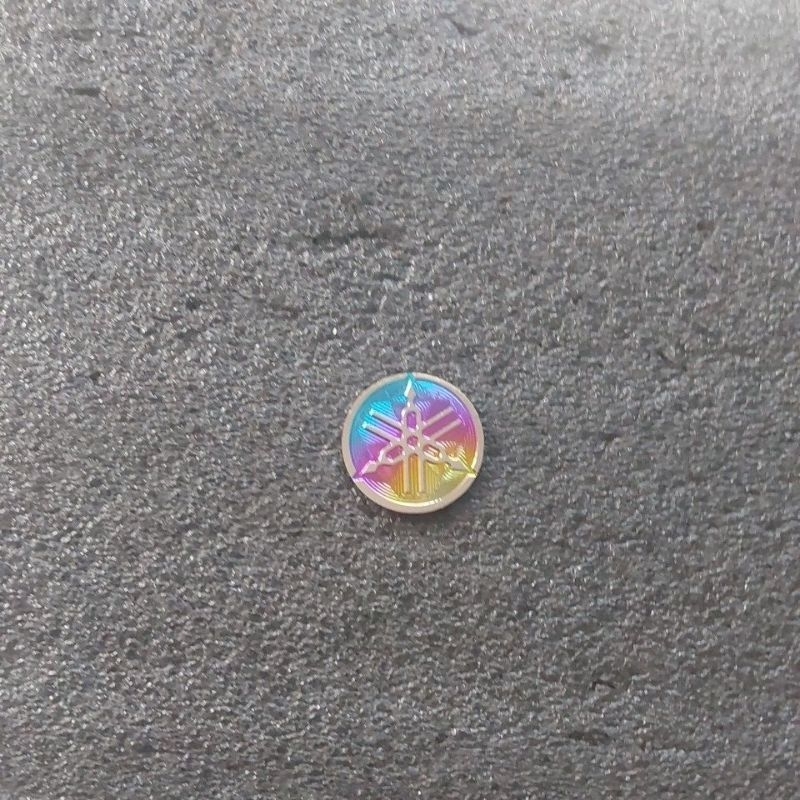 Yamaha logo titanium emblem made in vietnam | Shopee Philippines