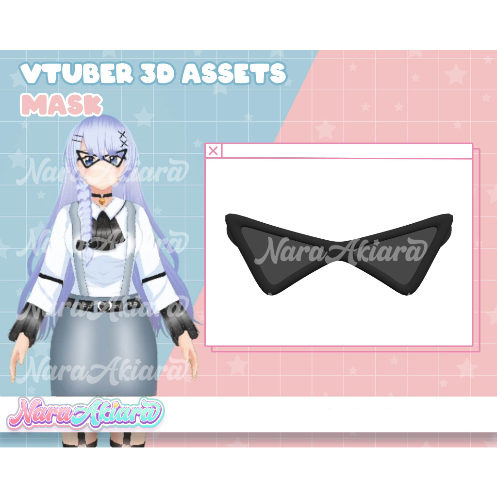 New Style Character Virtual Character Ready To Use Vroid 3D Glasses ...