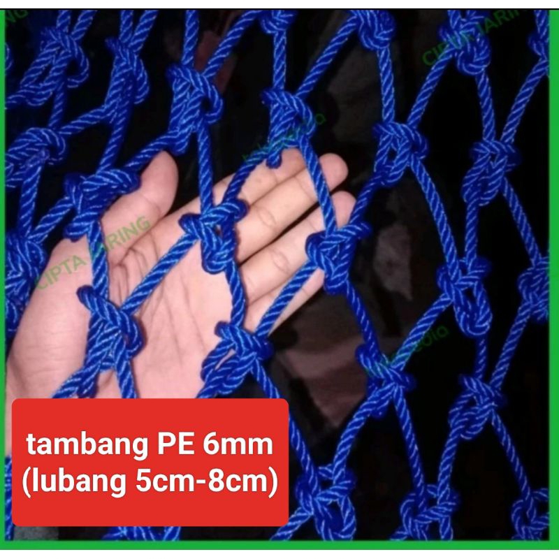 Safety Net, 6mm-5mm Rope futasl Net (8cm2-20cm2 Hole) | Shopee Philippines