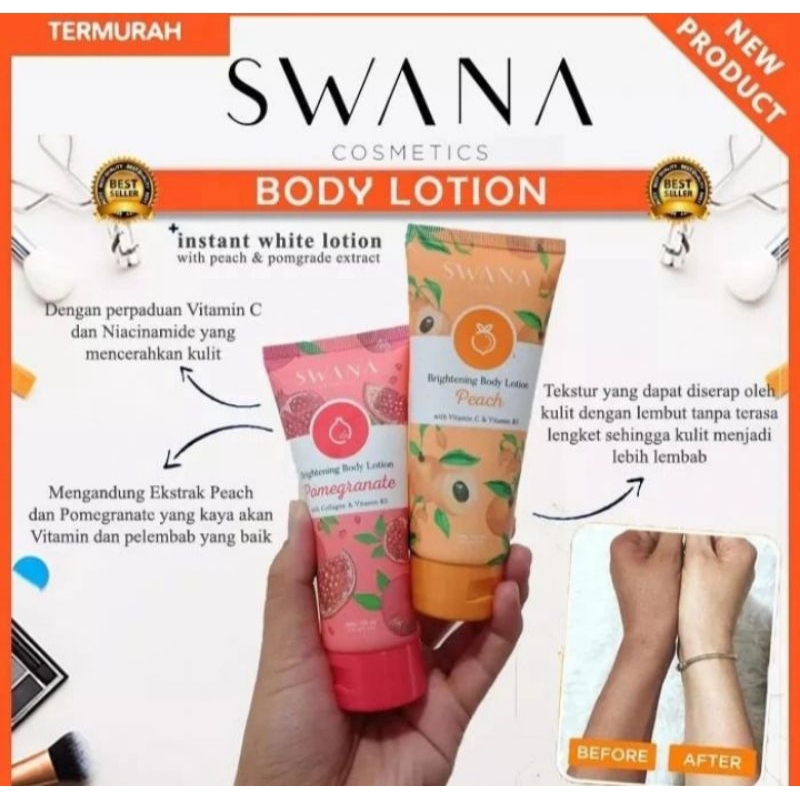 Swana Brightening Body Lotion Instant White 100ml | Shopee Philippines
