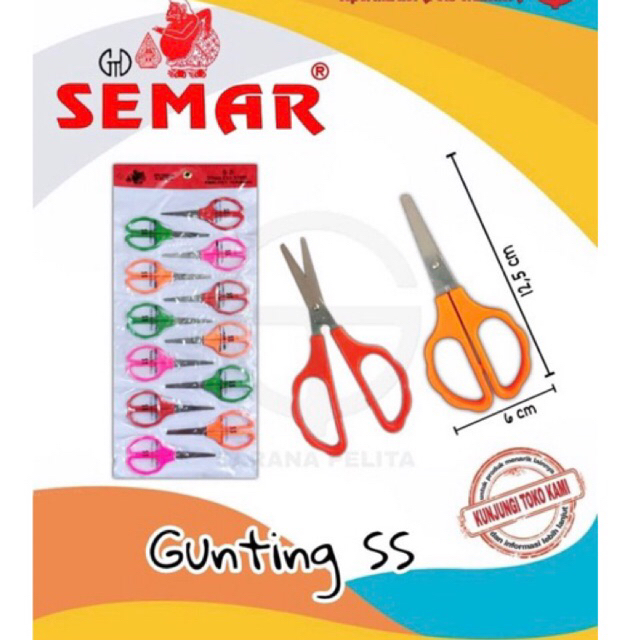 Gunindo Semar SS scissors | Shopee Philippines
