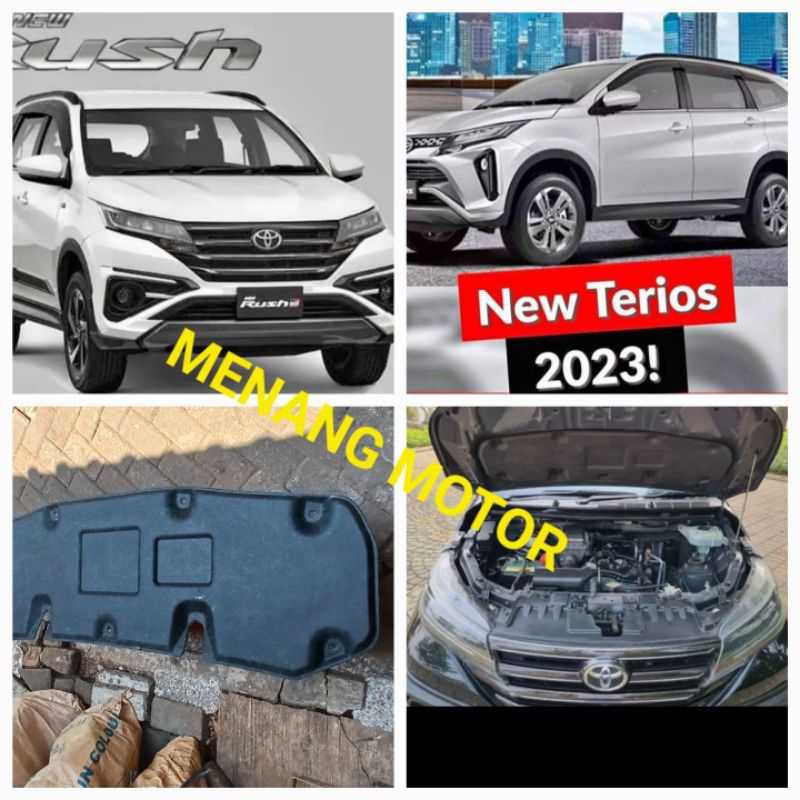 MESIN All NEW RUSH TERIOS 2019/2020/2021/2022/2023 ORIGINAL ENGINE HOOD ...