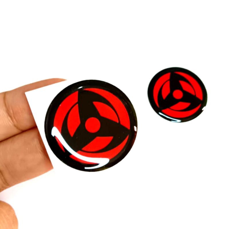 MATA Kakashi Eye Embossed Sticker Brake caliper Emblem HP laptop PC ...