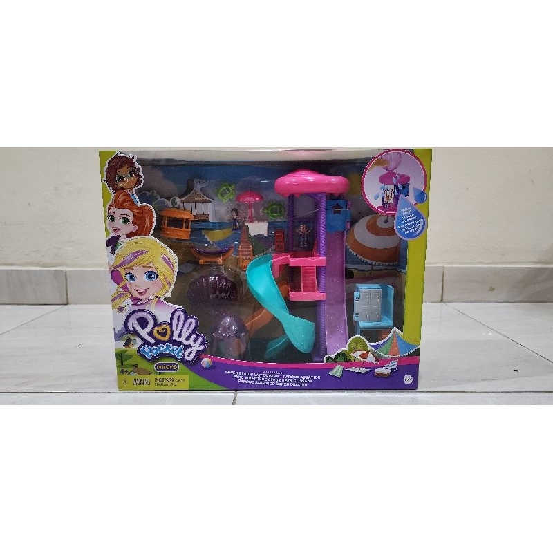 Polly Pocket Super Sliding' Water Park Polly Pocket Water Park Polly ...