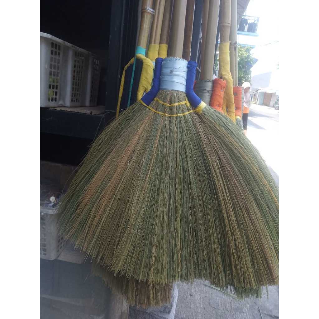Premium Broom/Floor Broom/Straw Broom/Uduk Broom/Straw Fiber Broom ...