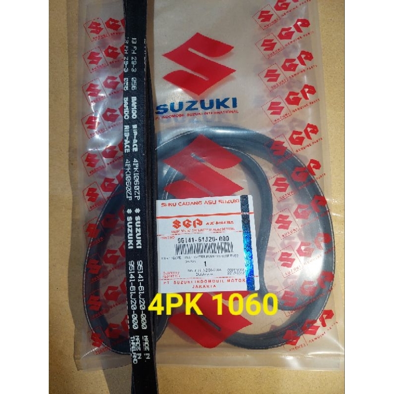Fan BELT FAN STRAP 4PK 1060 (95141-61J20) SUZUKI APV ARENA MEGA CARRY ...